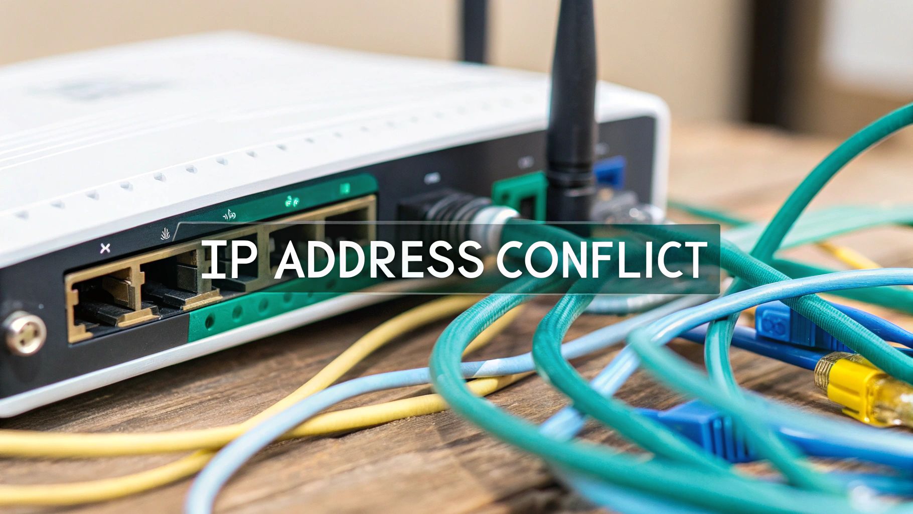 How to Solve a Conflict of IP Addresses on Your Wi-Fi Network